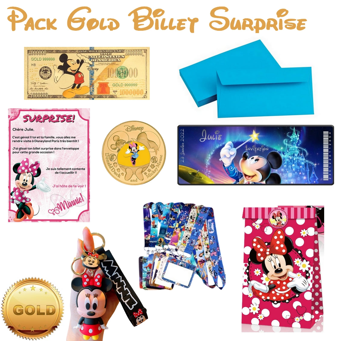 Pack Gold [Billet Surprise] – Ciné-Store